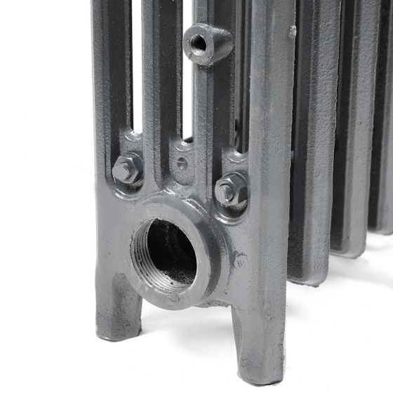 Cast Iron Radiator, 8 Sections, 25"H, 4 Tubes – Cast Iron Radiators USA