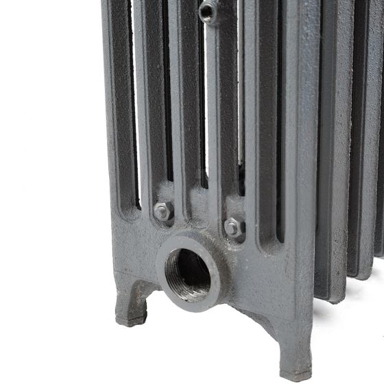 Cast Iron Radiator, 4 Sections, 25"H, 6 Tubes – Cast Iron Radiators USA