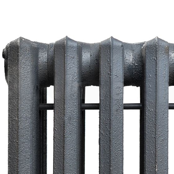 Cast Iron Radiator, 8 Sections, 25"H, 6 Tubes – Cast Iron Radiators USA